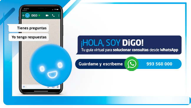 DiGO: Tu guía virtual desde WhatsApp | DIRECTV Perú